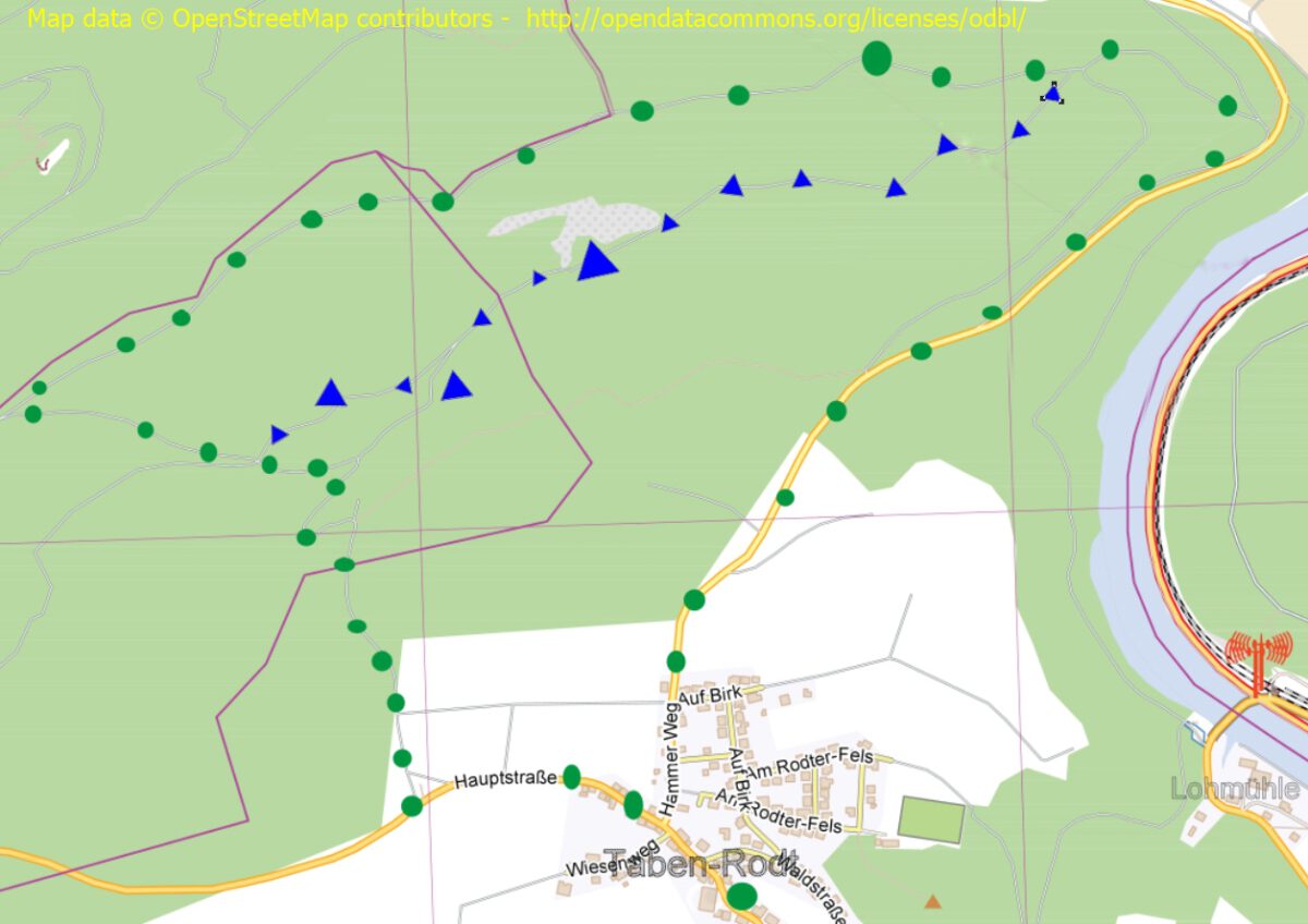 Felsenpfad Maunert - Taben-Rodt