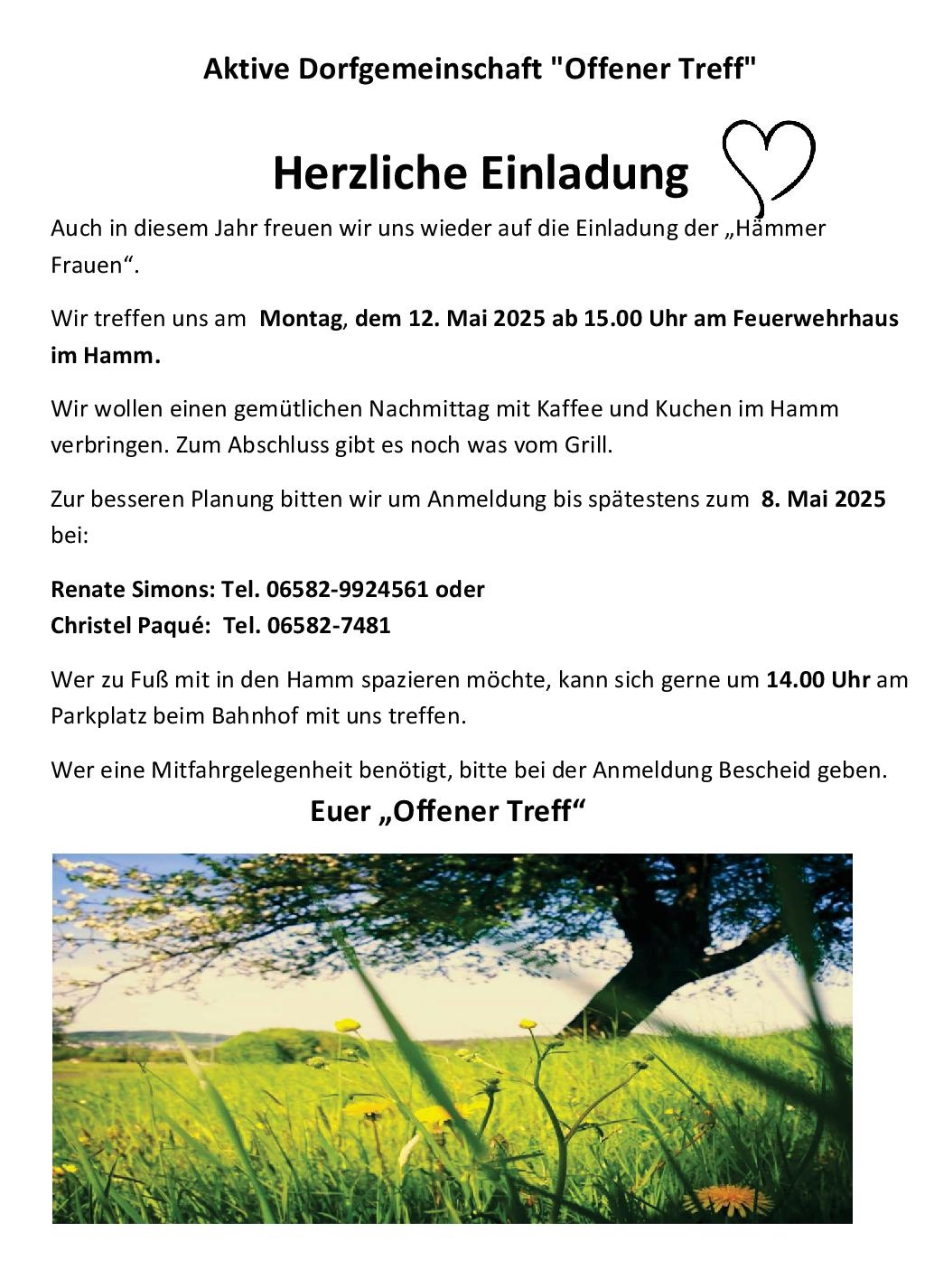 Hämmer Frauen - Taben-Rodt