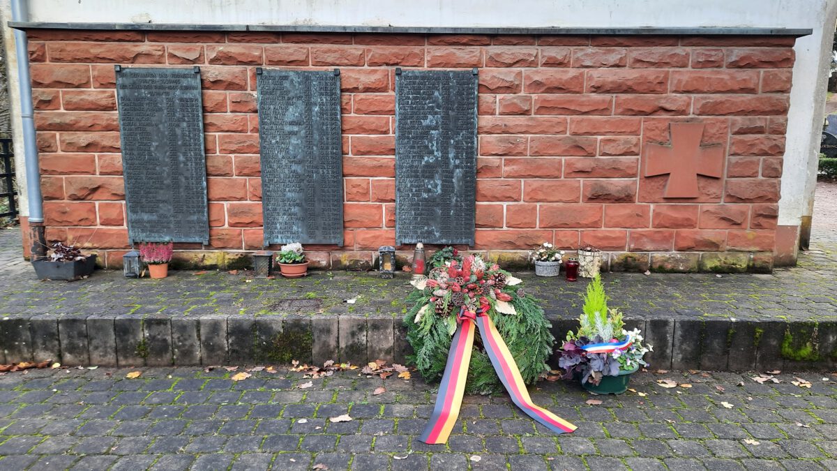 Volkstrauertag - Taben-Rodt